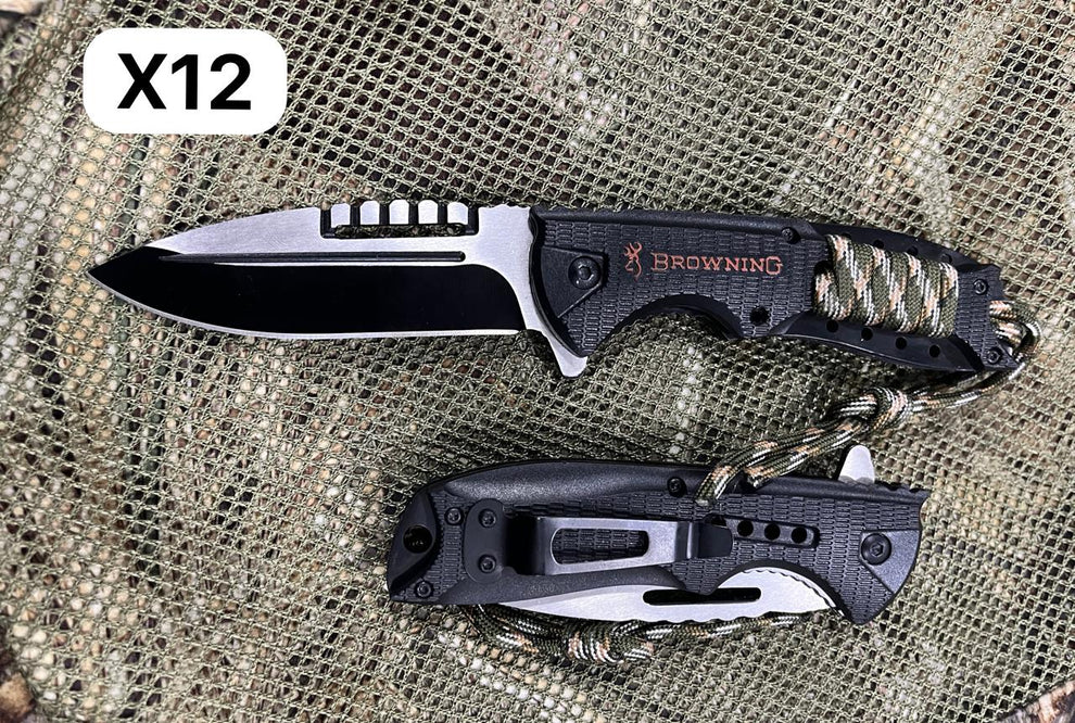 BROWNING FOLDING KNIFE X12-OEKN042 – Tiro Outdoor Store